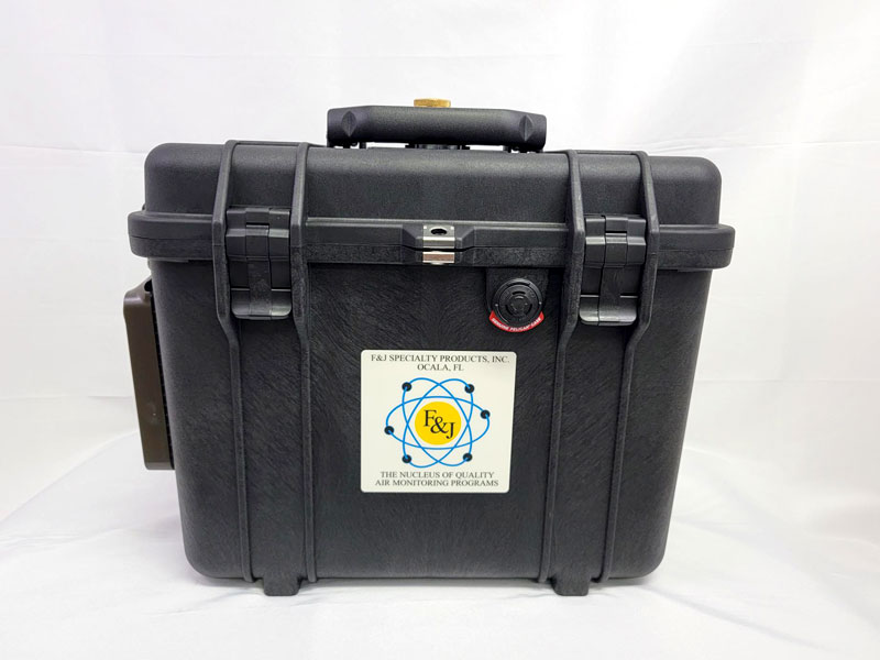 DFRV-40L-400-12Li Mini Rotary Vane Vacuum Pump Air Sampler - FJ Specialty