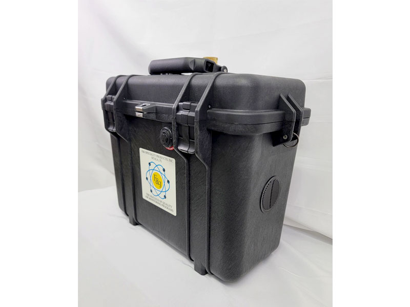 DFRV-40L-400-12Li Mini Rotary Vane Vacuum Pump Air Sampler - FJ Specialty
